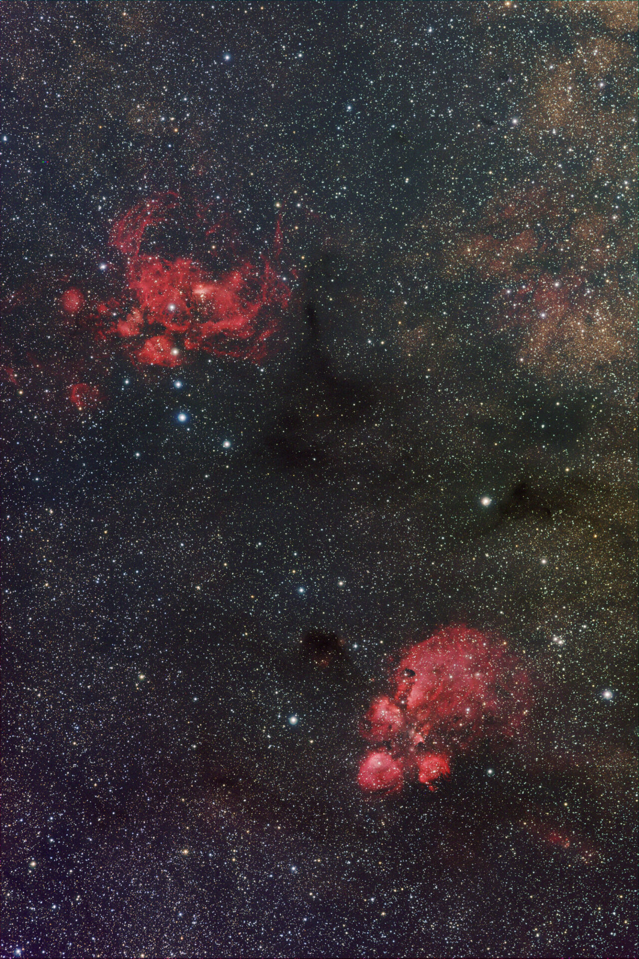 NGC 6334 - Astronomischer Arbeitskreis Salzkammergut